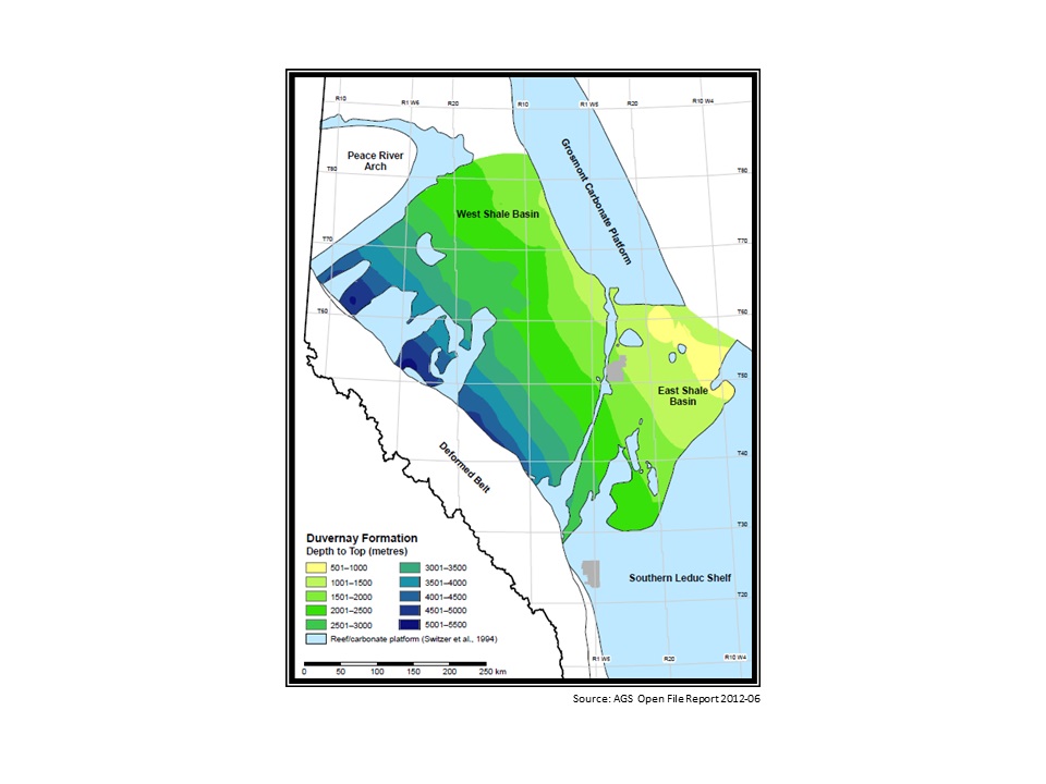East Duvernay Shale Basin • Chinook Consulting Services