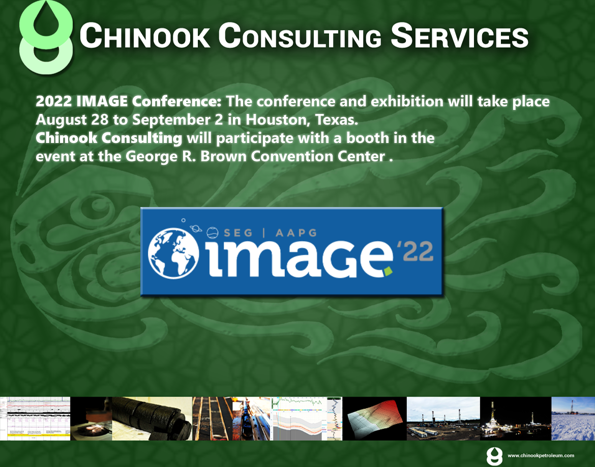 Conference: AAPG Image 2022 • Chinook Consulting